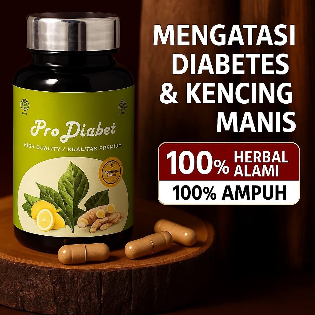 Jual PRO DIABET HERBAL KAPSUL / OBAT DIABETES ALAMI / MENJAGA KESEHATAN ...