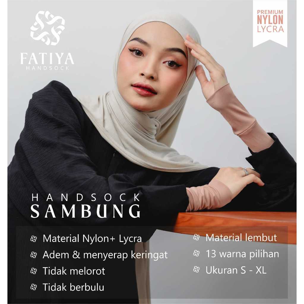 Jual Fatiya Handsock l Manset Tangan Model Decker Sambung | Shopee ...