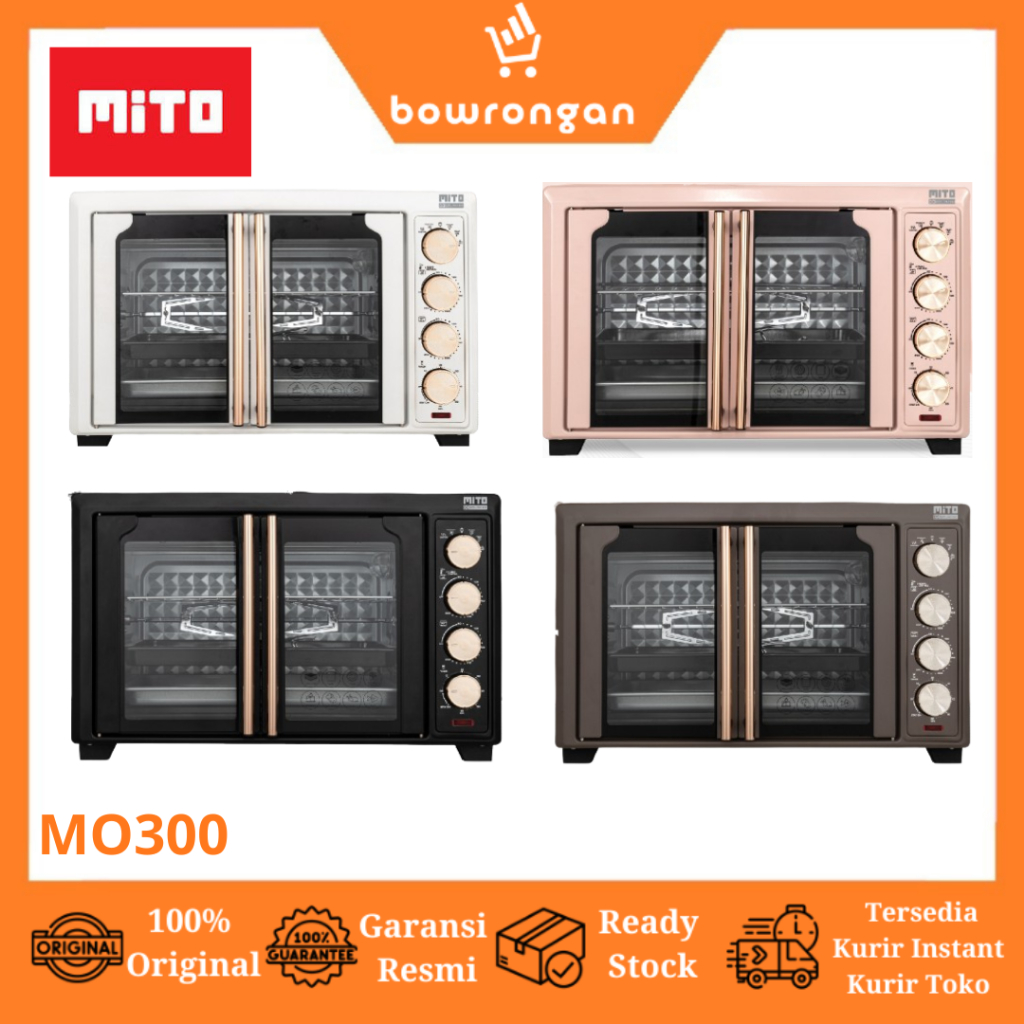 Jual MITO Electric Oven Double Door / Pemanggang 2 Pintu 33 Liter MO ...