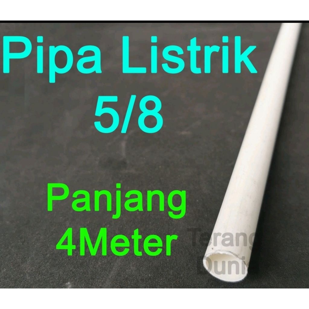 Jual Pipa Listrik 5/8 Pipa Listrik 17mm Pipa PVC 5/8 Pipa PVC 17mm Pipa ...