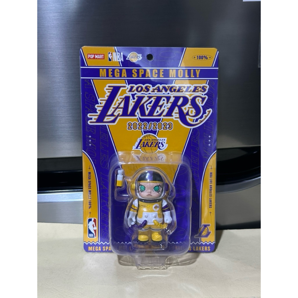 Jual POP MART Mega Space Molly 100 % NBA Los Angeles LAKERS 2022 / 2023 ...