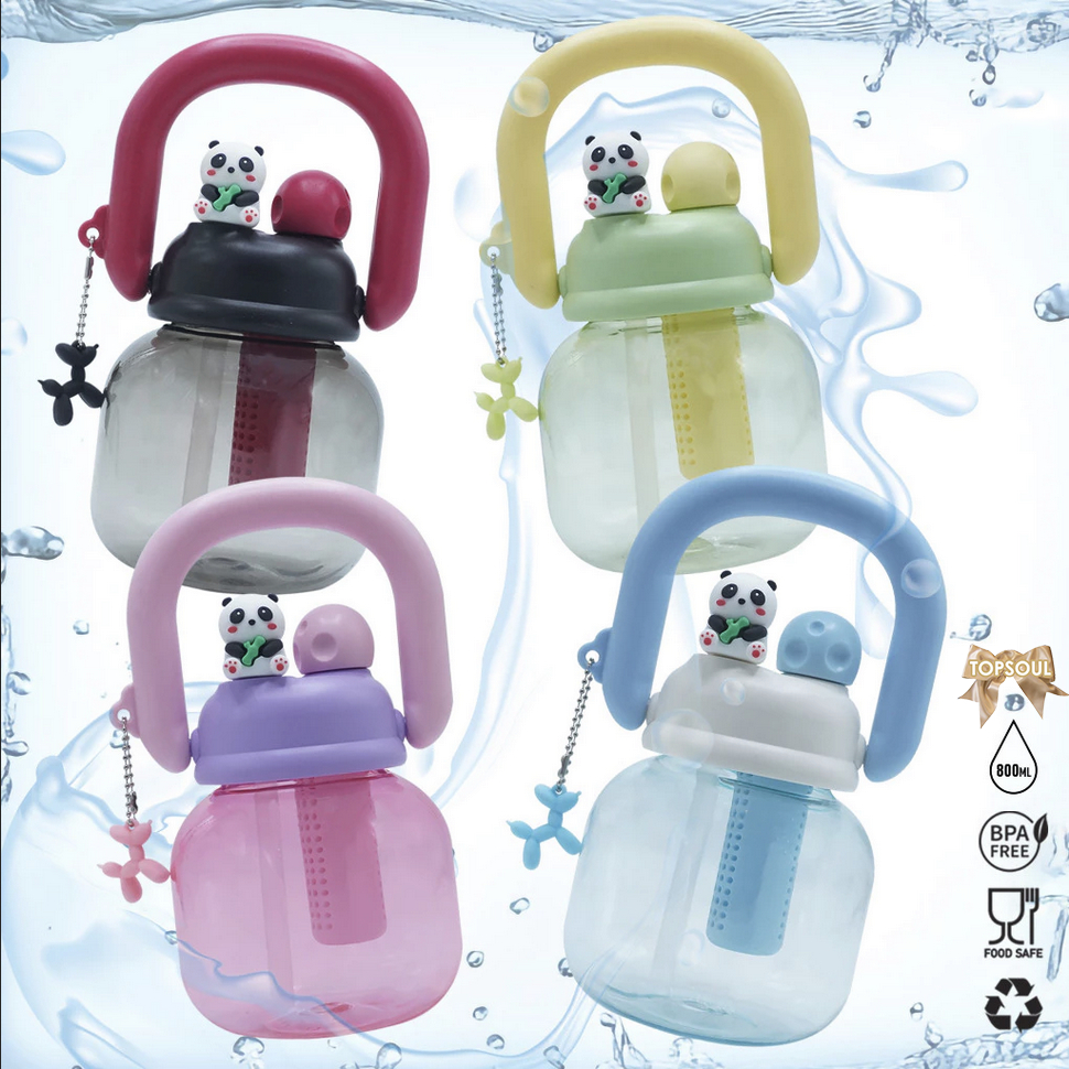 Jual Botol Infused PANDA 800 ml / Tumbler Safari Gemoy Tebal Minum ...