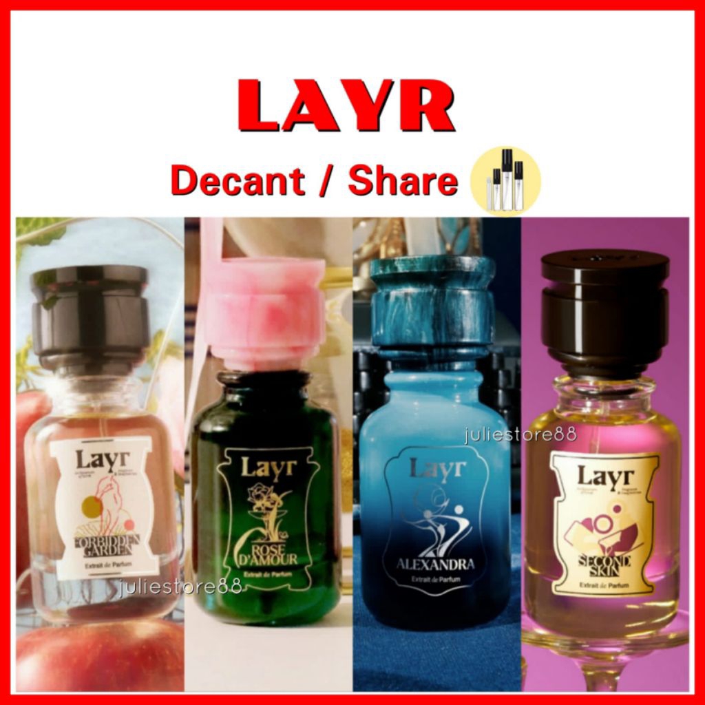 Jual (Share / Decant) LAYR Extrait De Parfum Alexandra Rose D'Amour ...