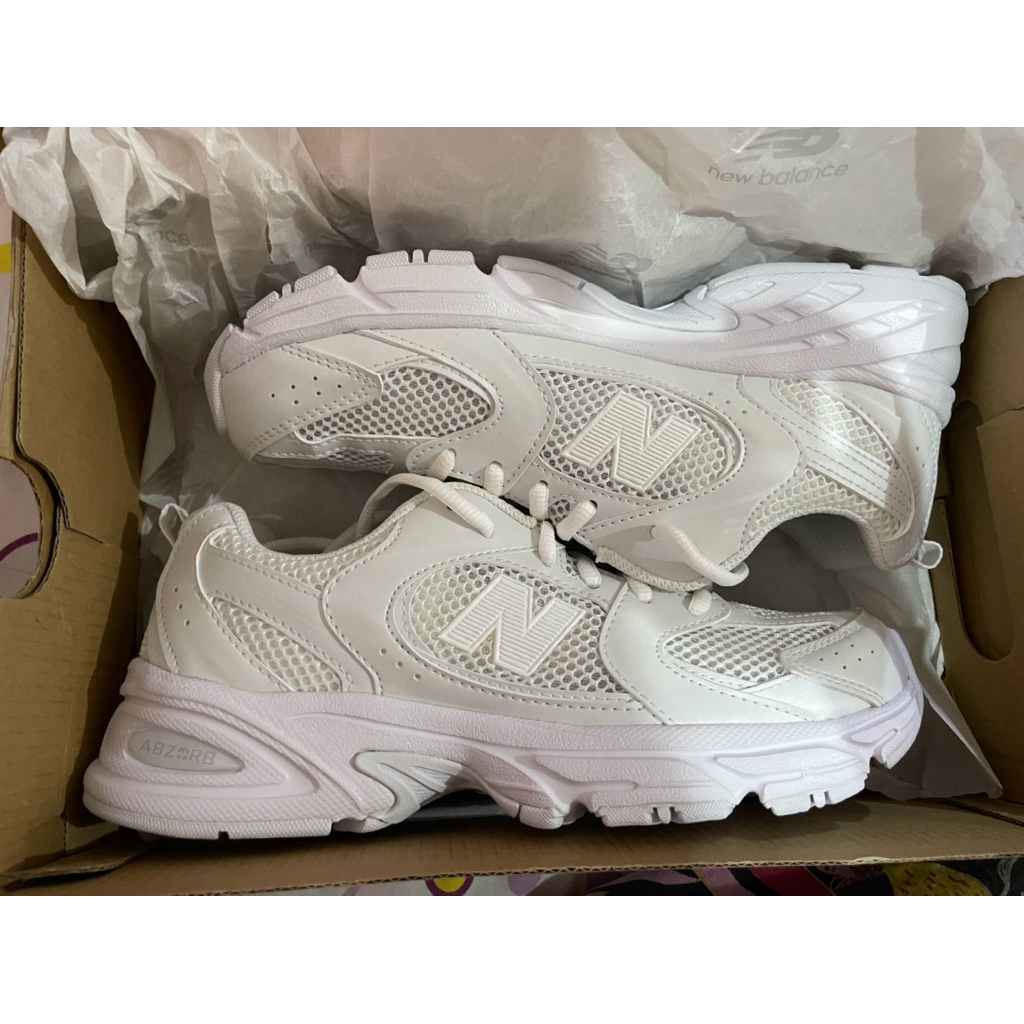 Jual SEPATU NB 530 NEW BARU ORIGINAL FULL WHITE Made in Vietnam ...