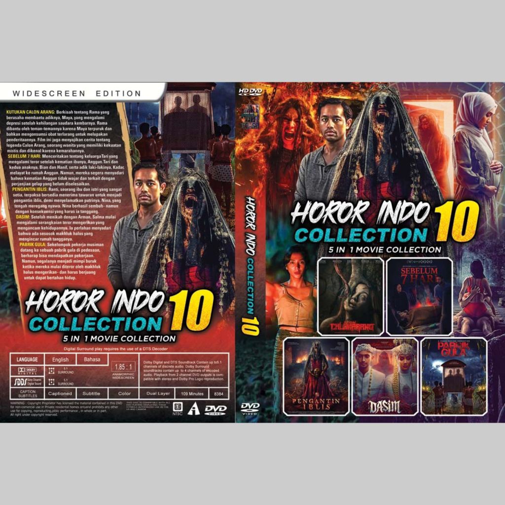 Jual Kaset Koleksi Film Horor Indo Collection Vol 10 (2025) | Shopee Indonesia