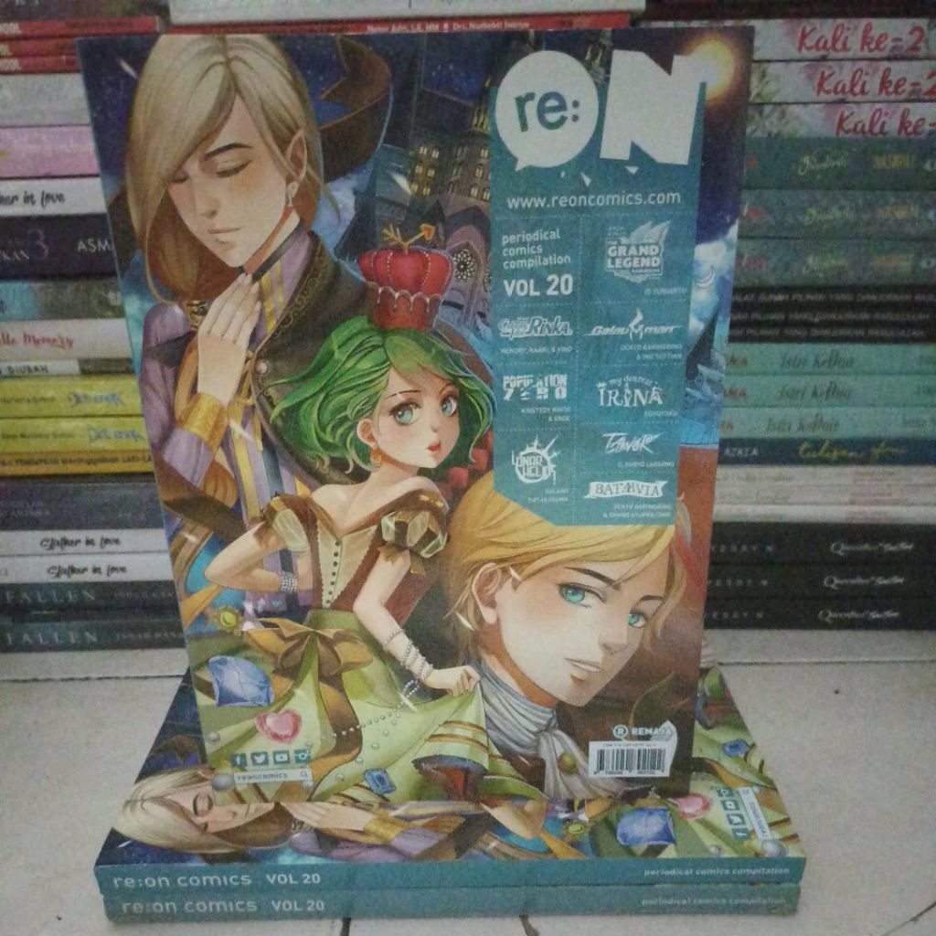 Jual BUKU BACAAN REMAJA KOMIK REON VOLUME 20 MARI KITA BERBURU ...