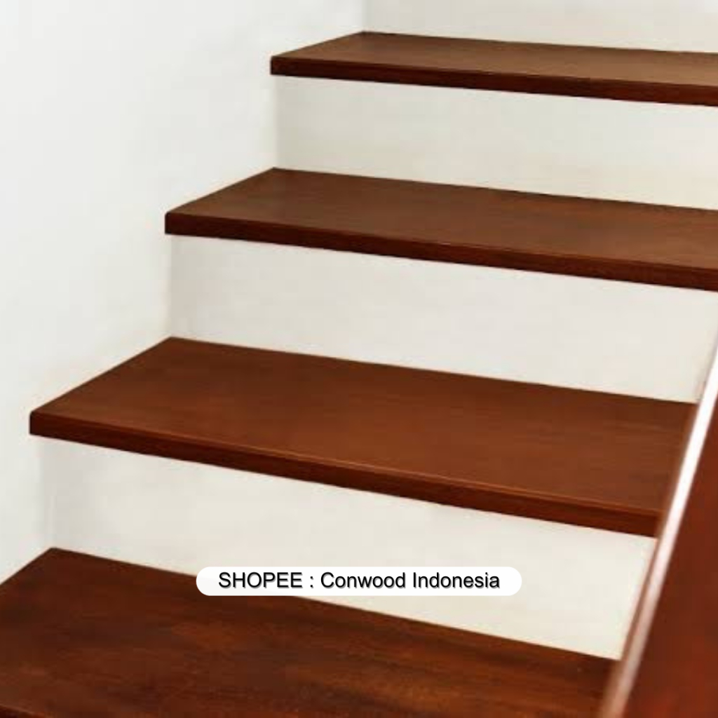 Jual Conwood Stair Horisontal / Panel Tangga Kayu | Shopee Indonesia