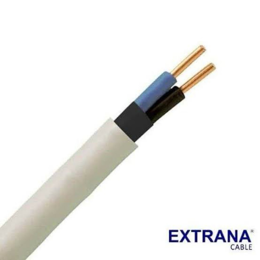 Jual Kabel Listrik NYM 2x2,5 Extrana Meteran (Kabel Batangan Isi 2 Urat ...