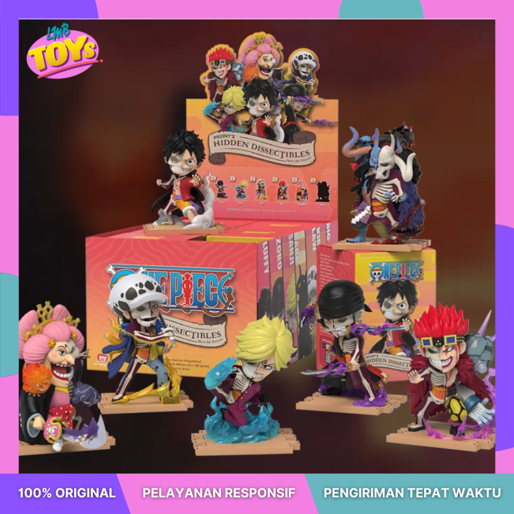 Jual [Mighty Jaxx] - Blind Box One Piece (Wano Arc Edition) 100% ORI | Shopee Indonesia