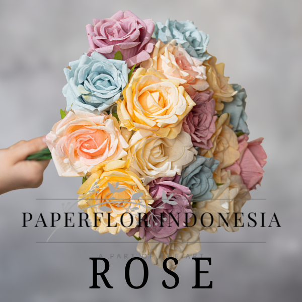 Jual (Premium Artificial) Bunga Mawar Sutra / Dekorasi Wedding Bouquet ...
