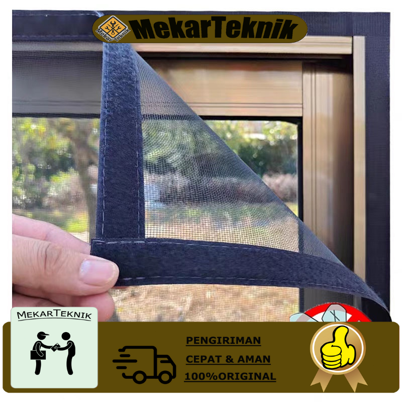 Jual Jaring jendela anti nyamuk Tirai Jendela Anti Nyamuk Serangga DIY ...