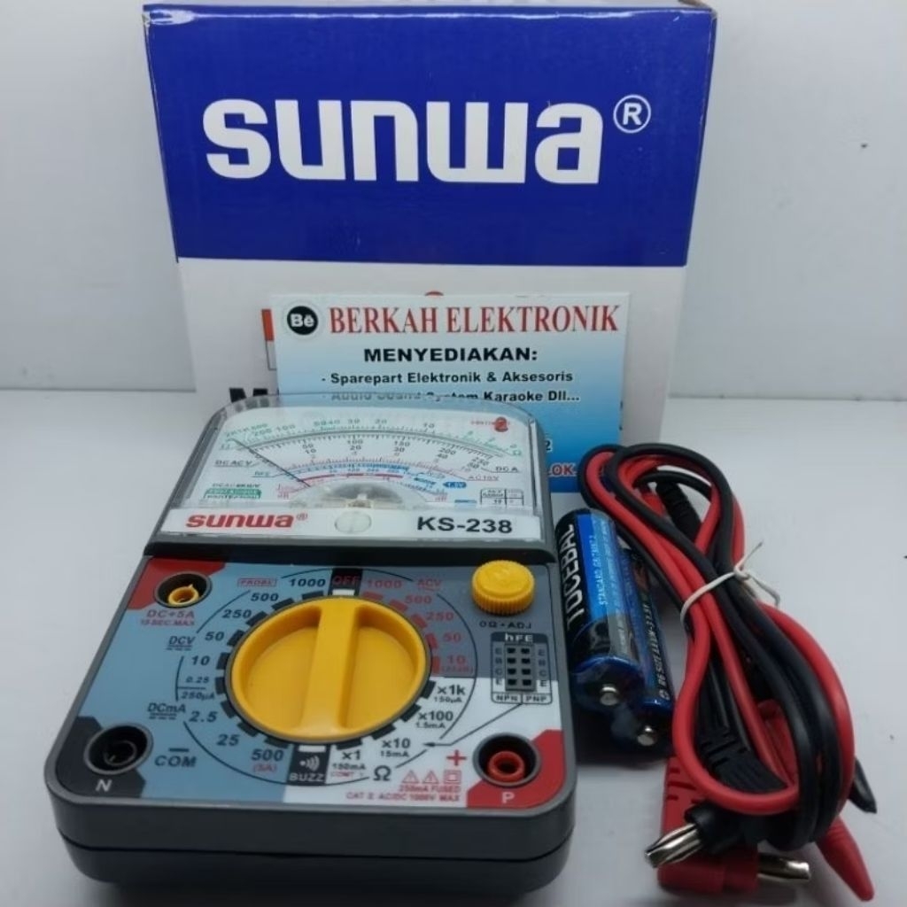 Jual Multitester Miltimeter Avometer Sunwa KS-278 Analog Original ...