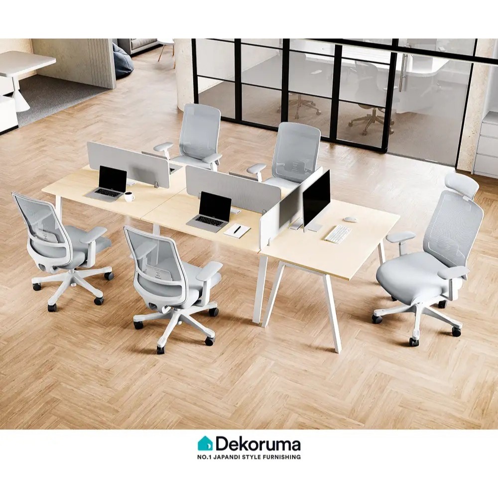 Jual Dekoruma AION Meja Kantor Berhadapan 2 Orang / Meja Kerja ...