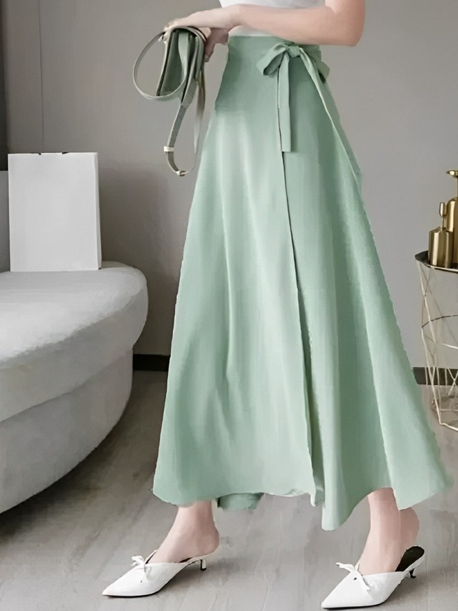 Jual Rok Flare Wanita - Rok Lilit Wanita Himari Model Terbaru - Rok ...