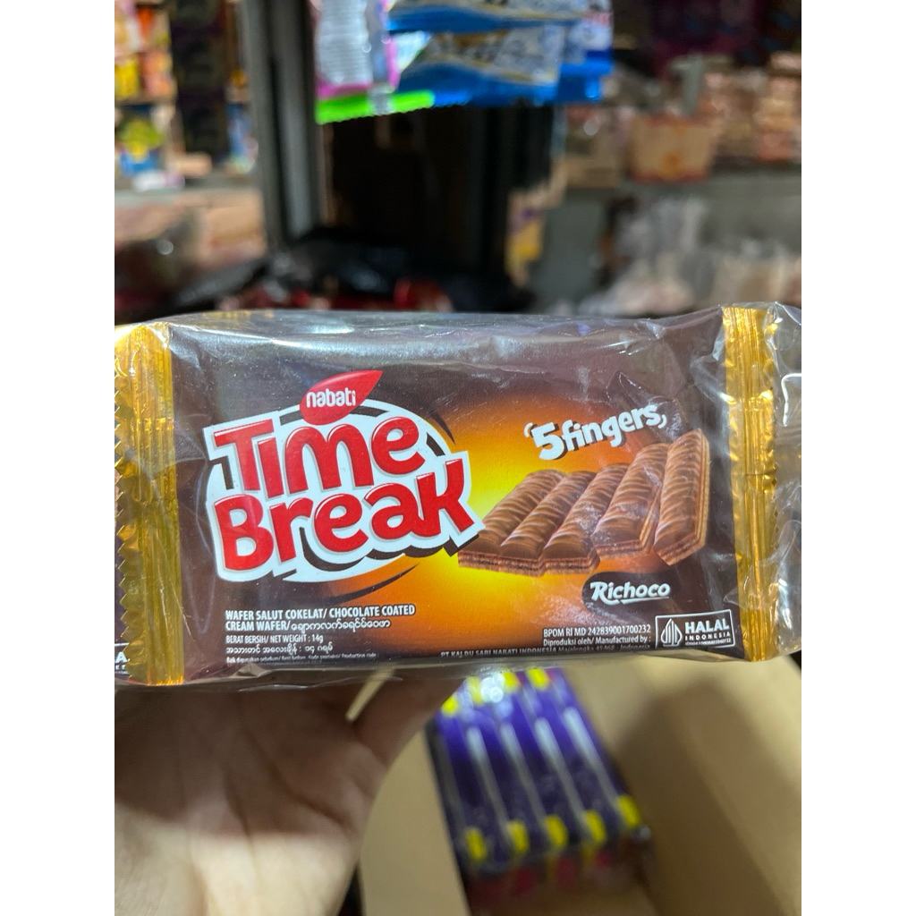 Jual Nabati Time Break Coklat isi 20 pcs | Shopee Indonesia