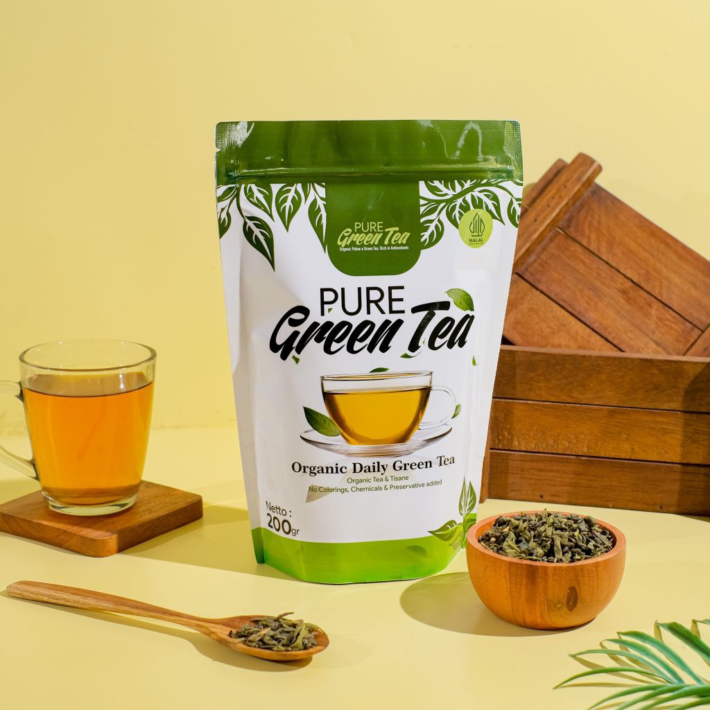 Jual Teh hijau pekoe Camelia Sinensis Pure organik premium teh ...