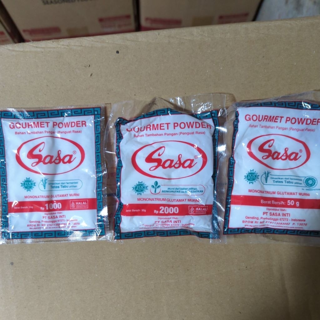 Jual SASA MSG Penyedap rasa 14gr, 30gr, 50gr | Shopee Indonesia