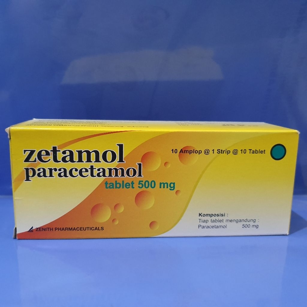 Jual Zetamol Box /Paracetamol 500 mg | Shopee Indonesia