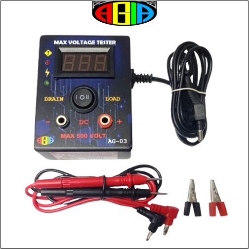 Jual Max Voltage Tester DC 500 Volt - Alat Ukur Tegangan Maksimal ...