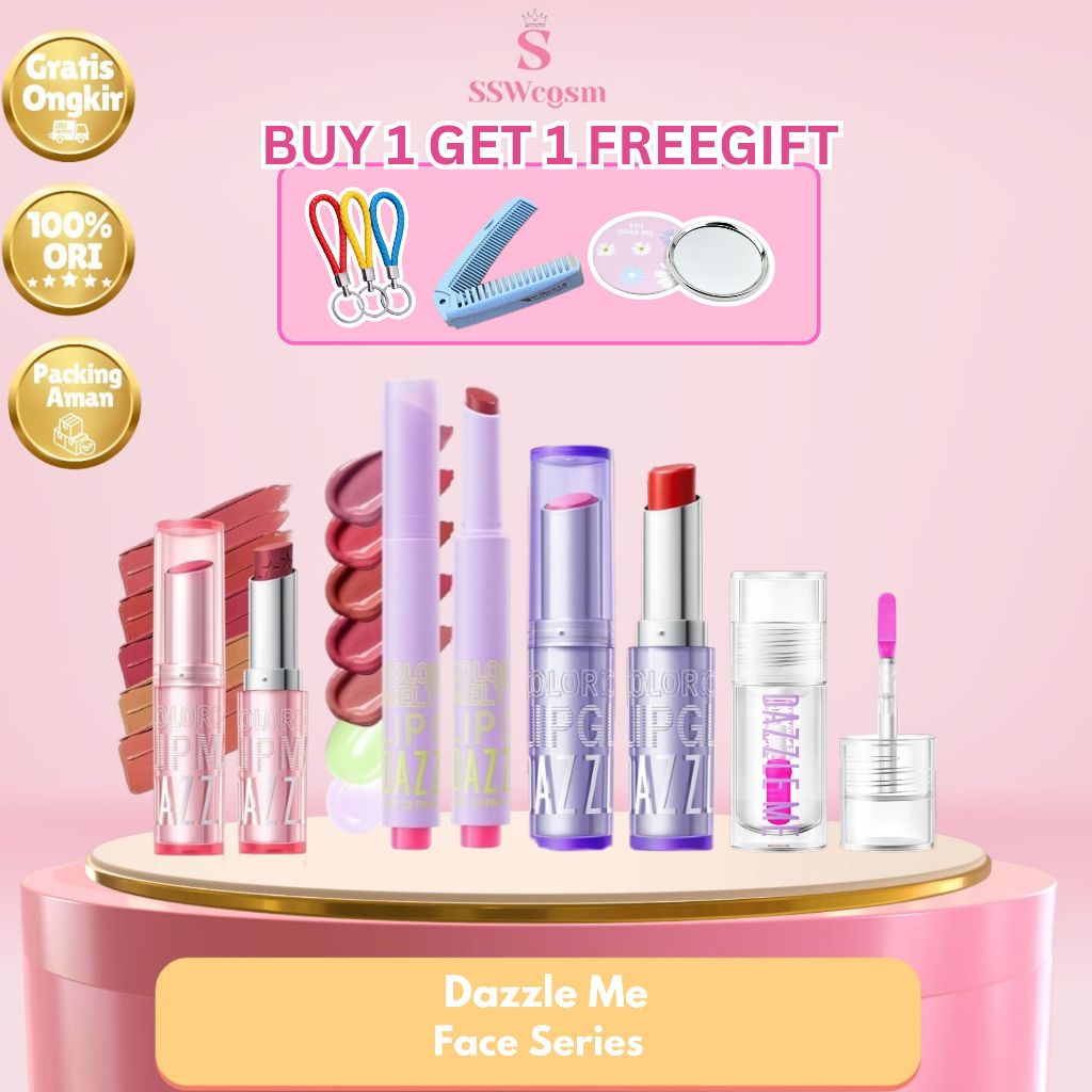 Jual Dazzle Me COLOR CHROME LIPGLAZE| COLOR CHROME MELT TO DEW LIP ...