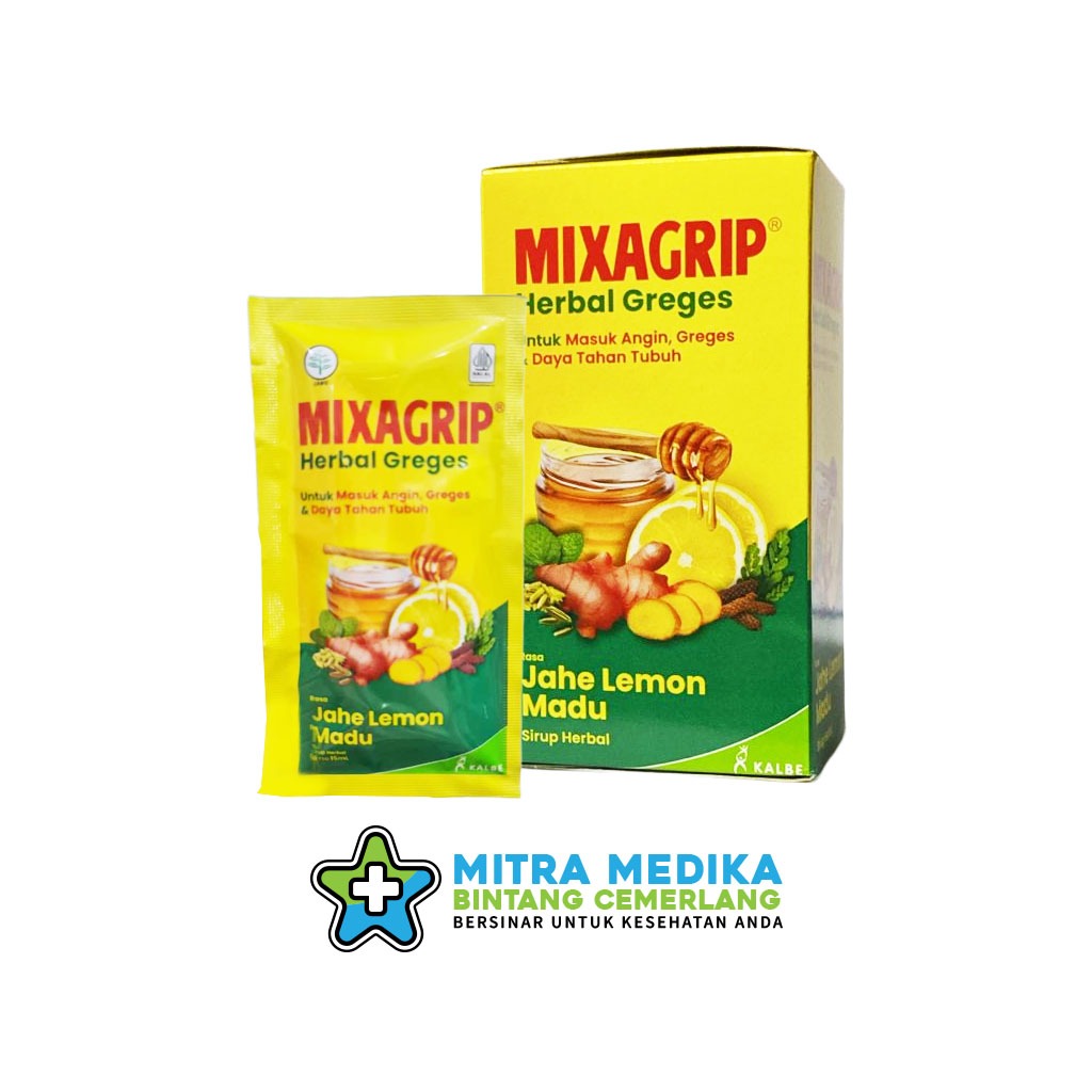 Jual MIXAGRIP HERBAL GREGES UNTUK MASUK ANGIN (1 KOTAK) | Shopee Indonesia