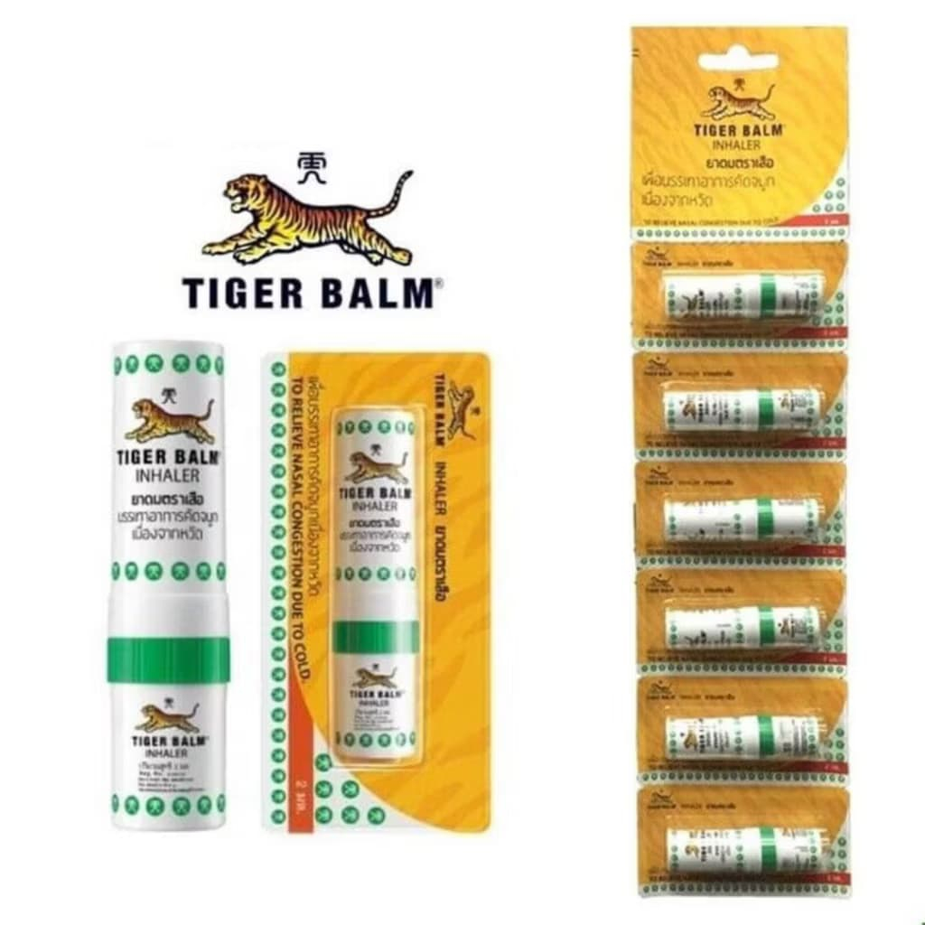 Jual TIGER BALM INHALER 2 IN 1 ORIGINAL THAILAND - INHALER MINYAK ANGIN ...