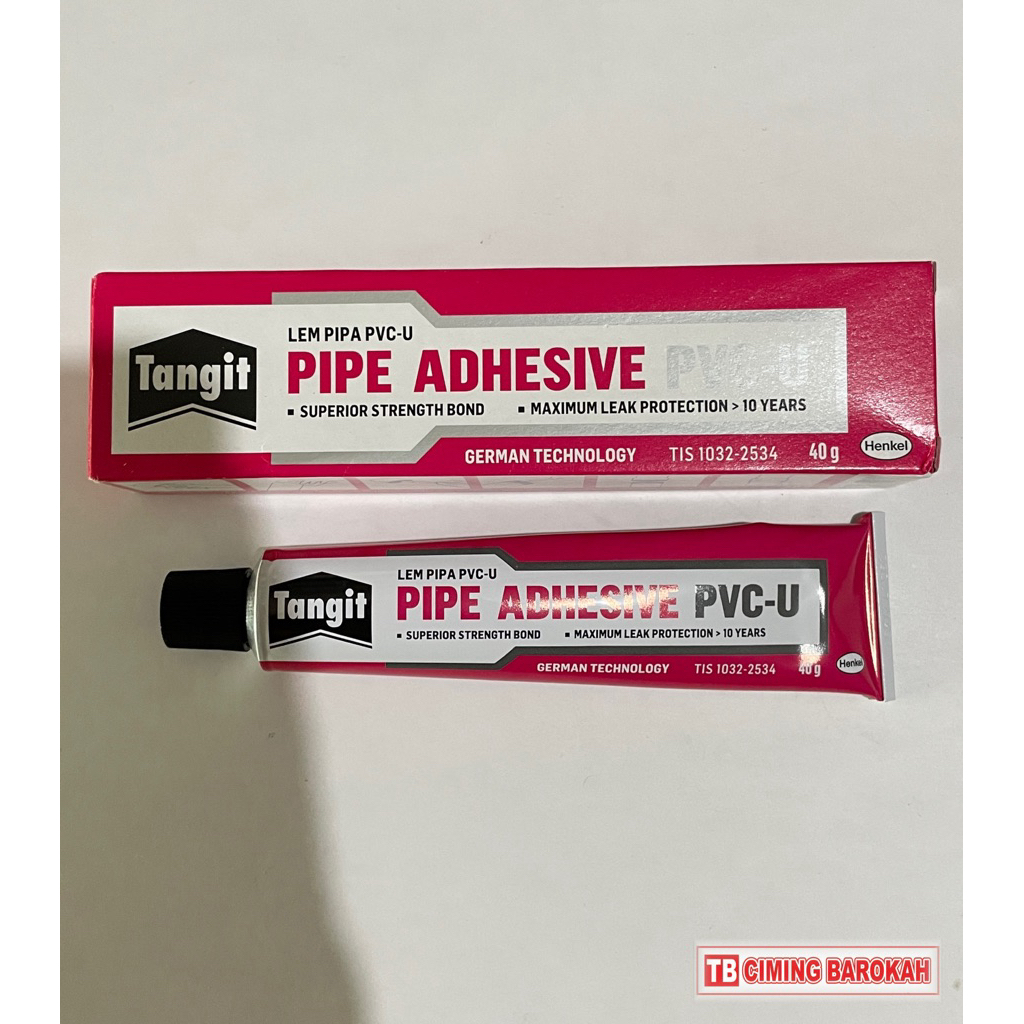 Jual Lem Pipa PVC paralon Tangit tube 40gr Anti bocor | Shopee Indonesia