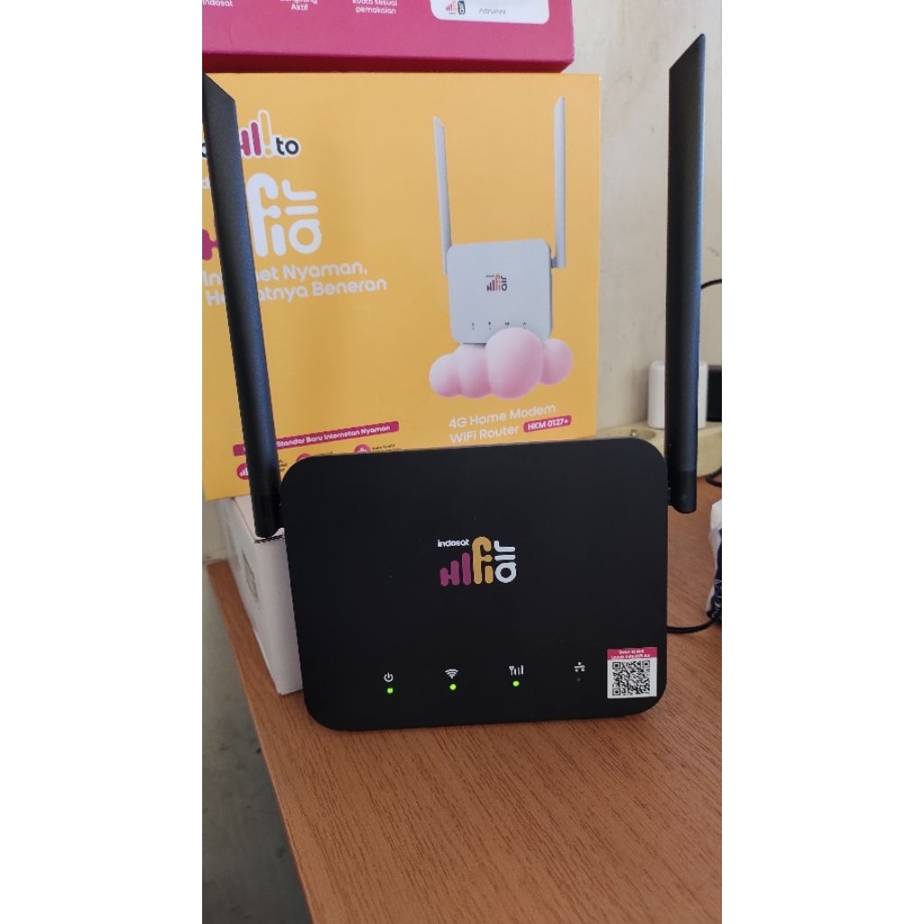 Jual HIFI AIR INDOSAT 4G HOME MODEM WIFI ROUTER HKM 0127+ | Shopee Indonesia