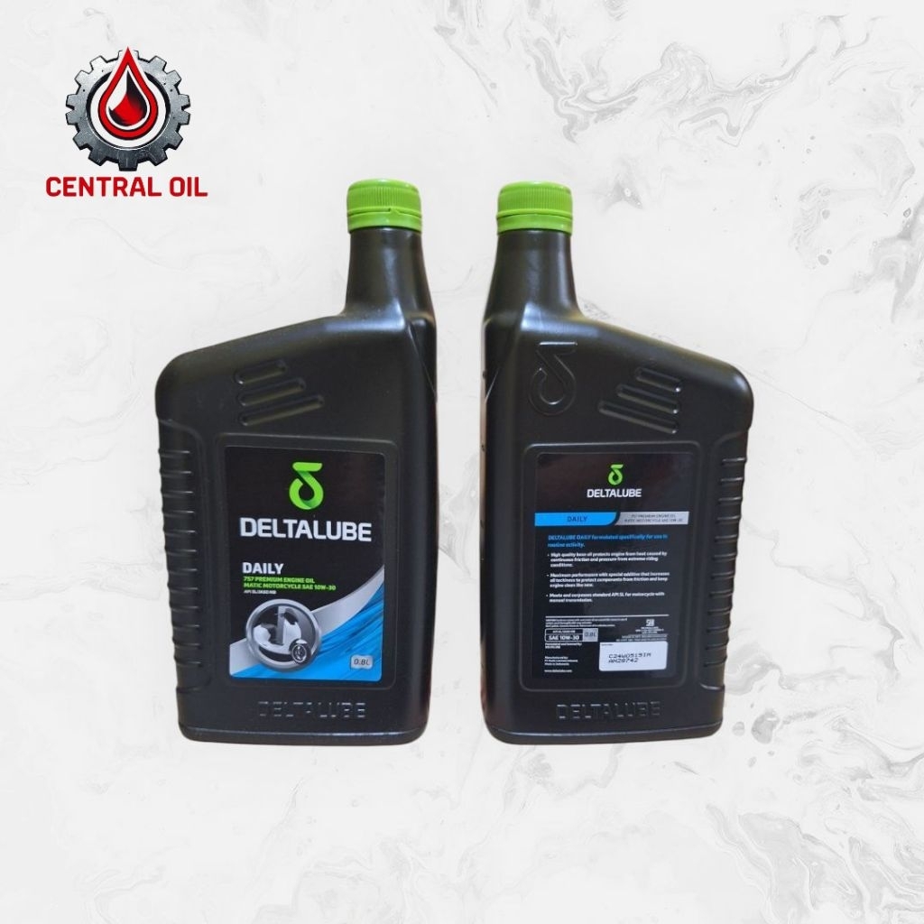 Jual Oli Deltalube Daily 757 Matic Premium Engine Oil SAE 10W-30 800ml ...