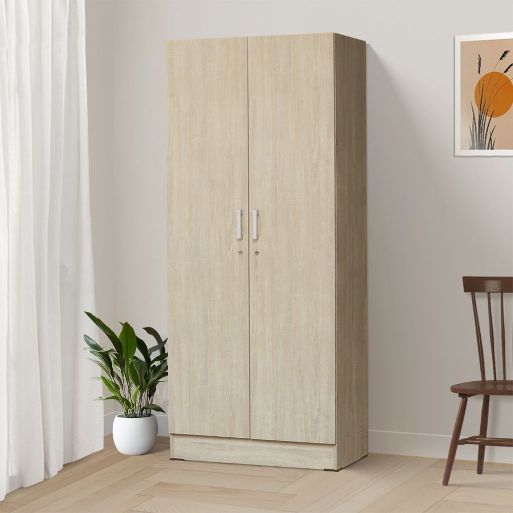 Jual KAYUNA.idea Wanaka Lemari Pakaian Kayu / Wardrobe Kayu / Lemari ...