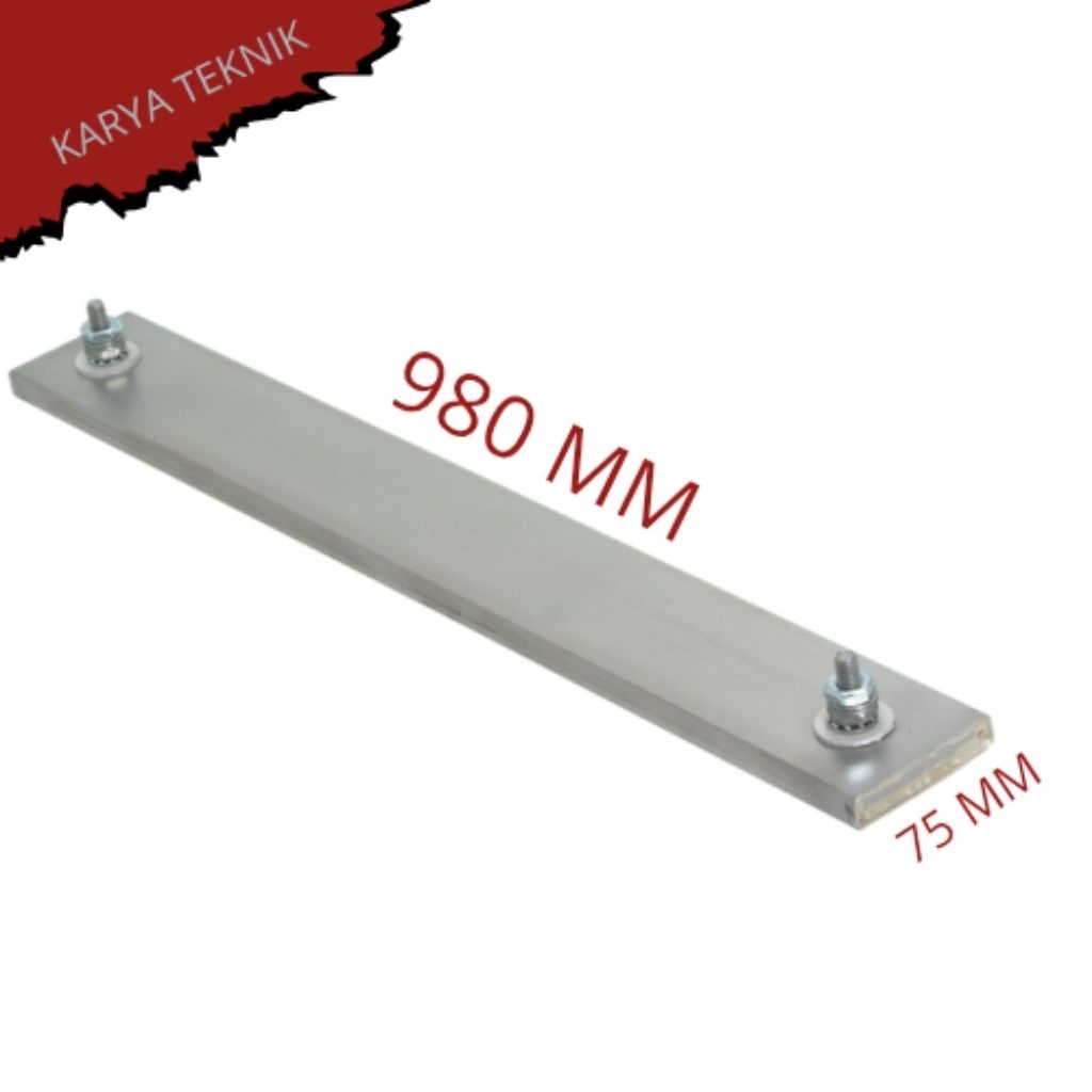 Jual Mica Strip Heater/plat pemanas 980 MM X 75 MM | Shopee Indonesia
