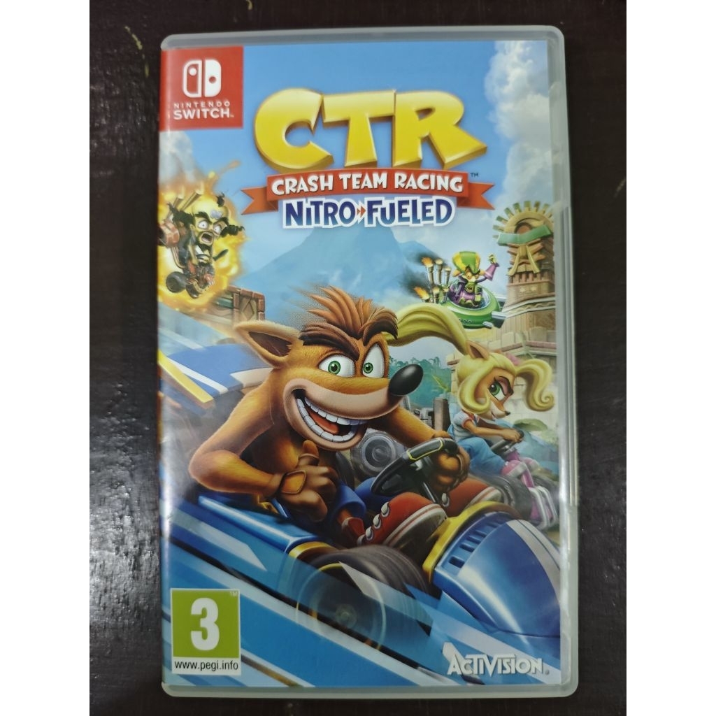Jual CTR Crash Team Racing Nitro Fueled Nintendo Switch | Shopee Indonesia