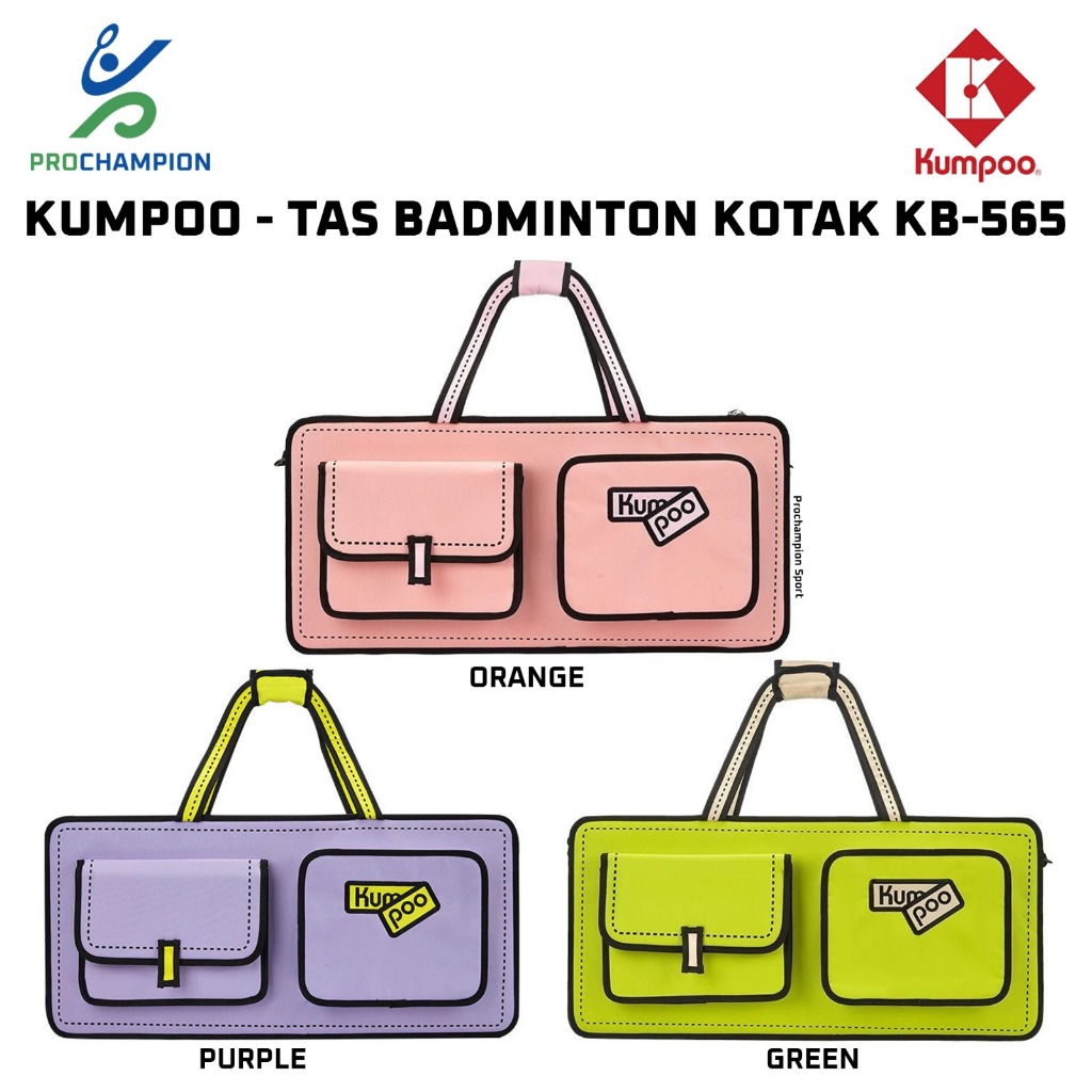 Jual TAS BADMINTON KOTAK KUMPOO KB-565 | Shopee Indonesia