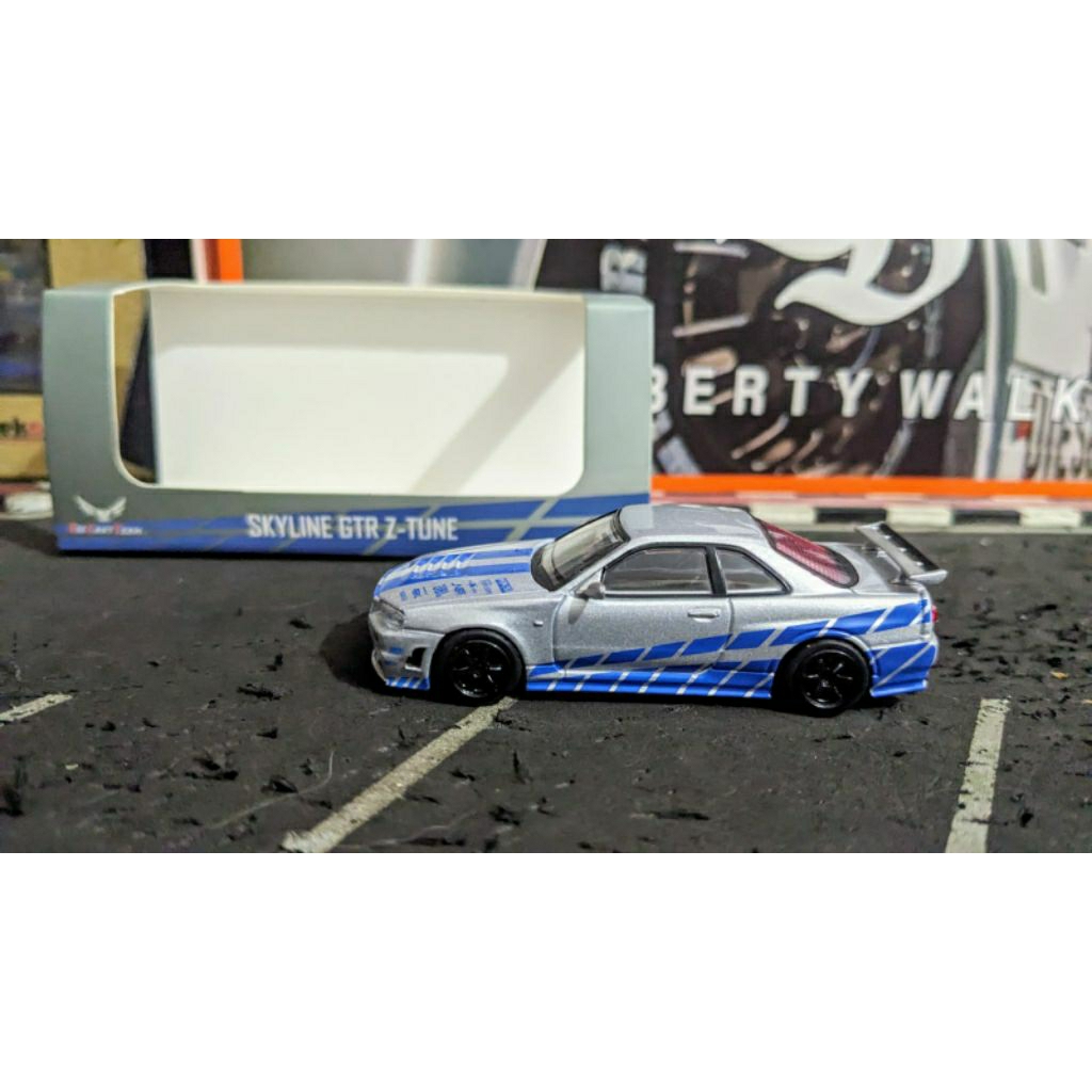Jual Diecast DCT Diecast Team Nissan Skyline GTR R34 Z Tuned Brian ...