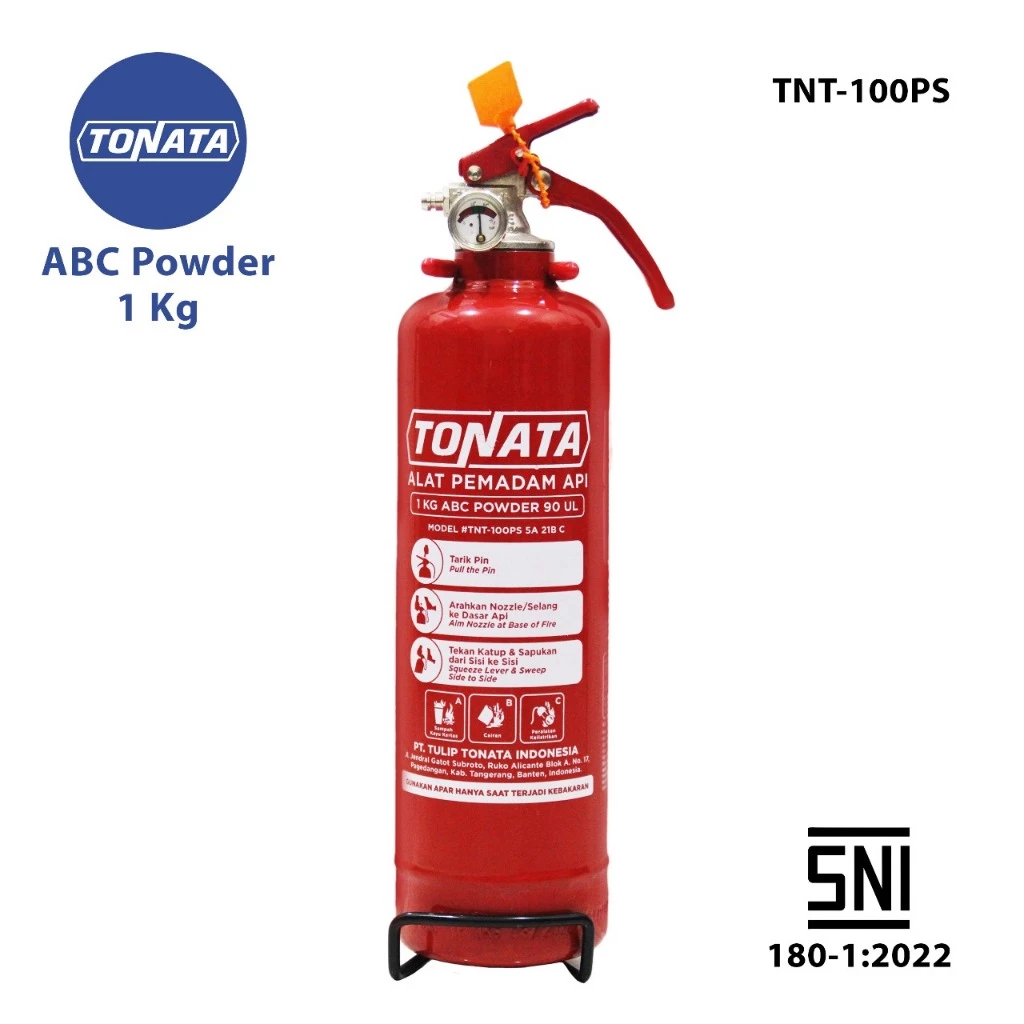 Jual Alat Pemadam Api Tonata SNI / APAR ABC Powder 1 KG | Shopee Indonesia