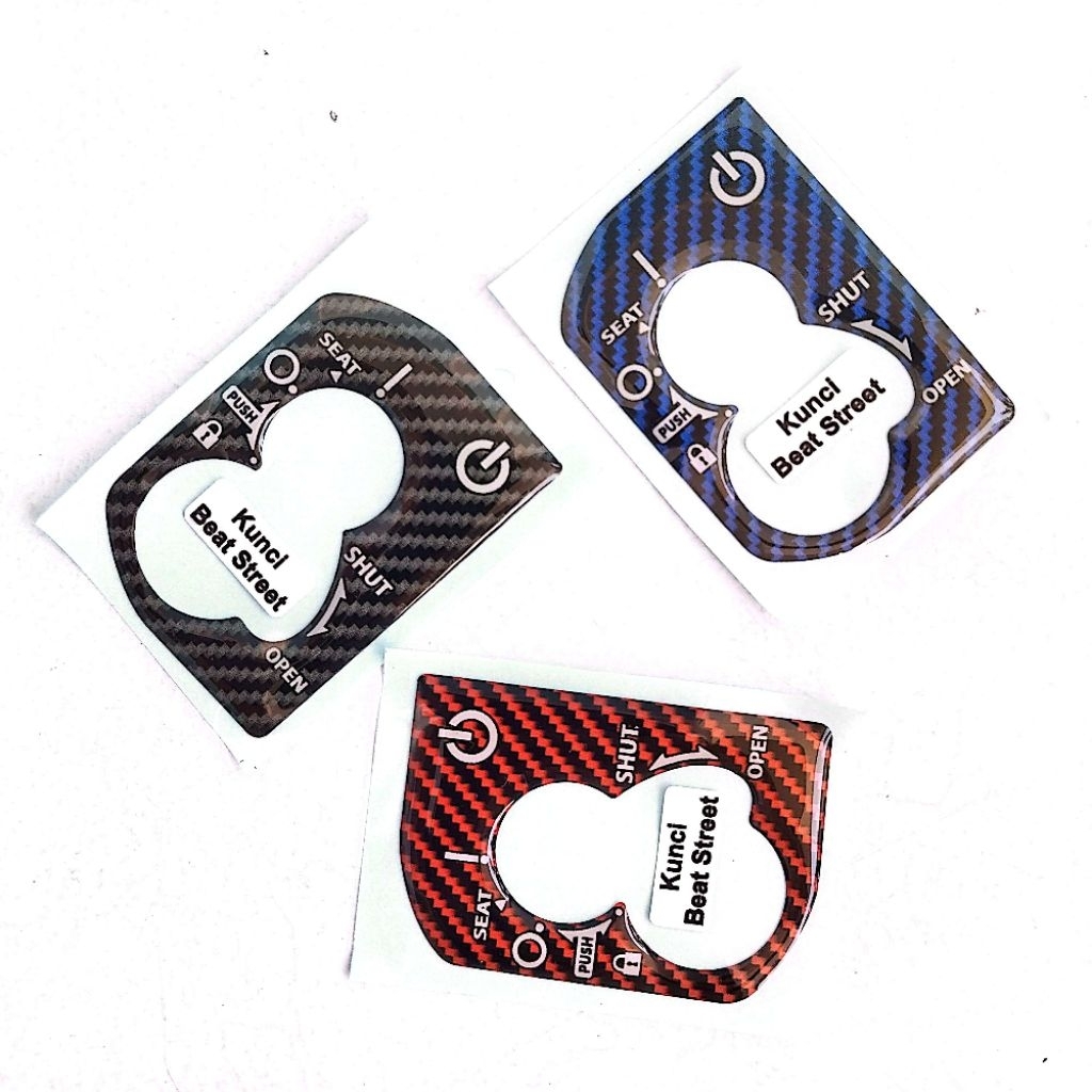 Jual EMBLEM STIKER KUNCI | BEAT NEW DELUXE | BEAT STREET | GENIO ...