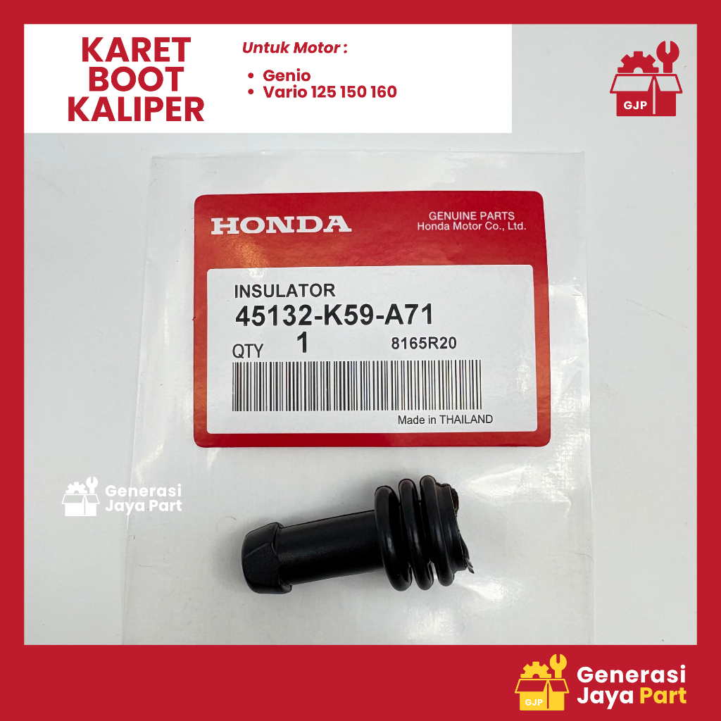 Jual Karet Boot Kaliper 45132-K59-A71 Genio Vario 125 Esp Vario 150 Esp ...
