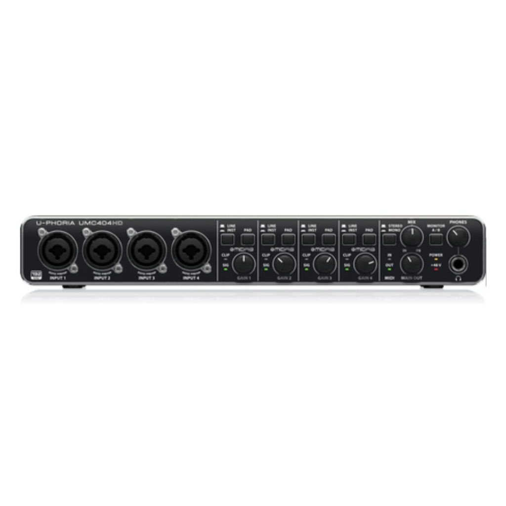 Jual BEHRINGER U PHORIA UMC404HD 4x4 24 BIT USB AUDIO INTERFACE ...