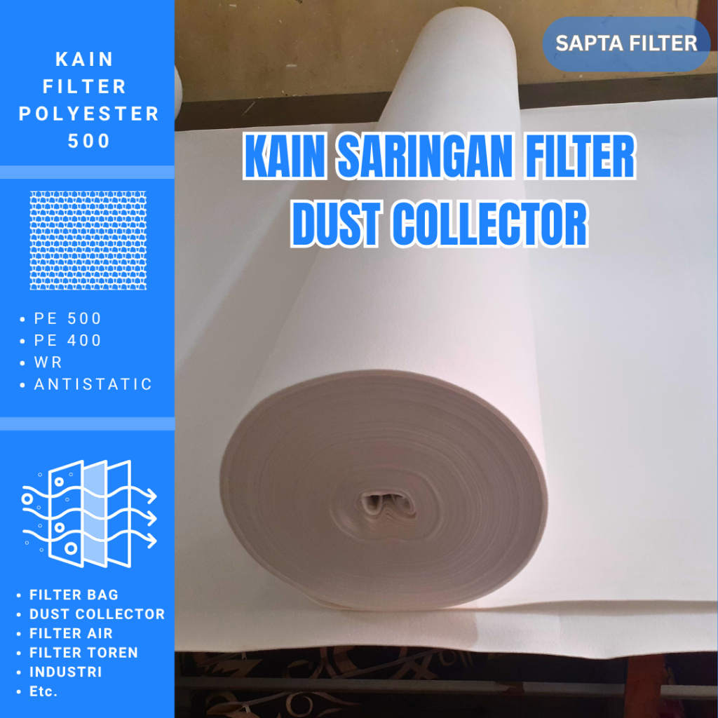 Jual Kain Filter Dust Collector / Saringan Udara / Air Filter Cloth ...