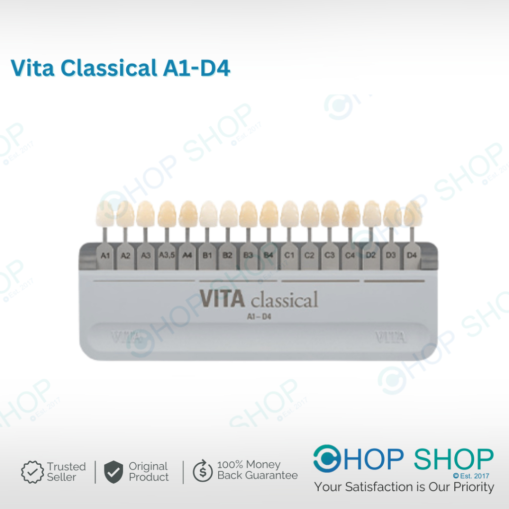 Jual ORIGINAL VITA Classic Shade Guide Dental Vita Classical Vitapan ...