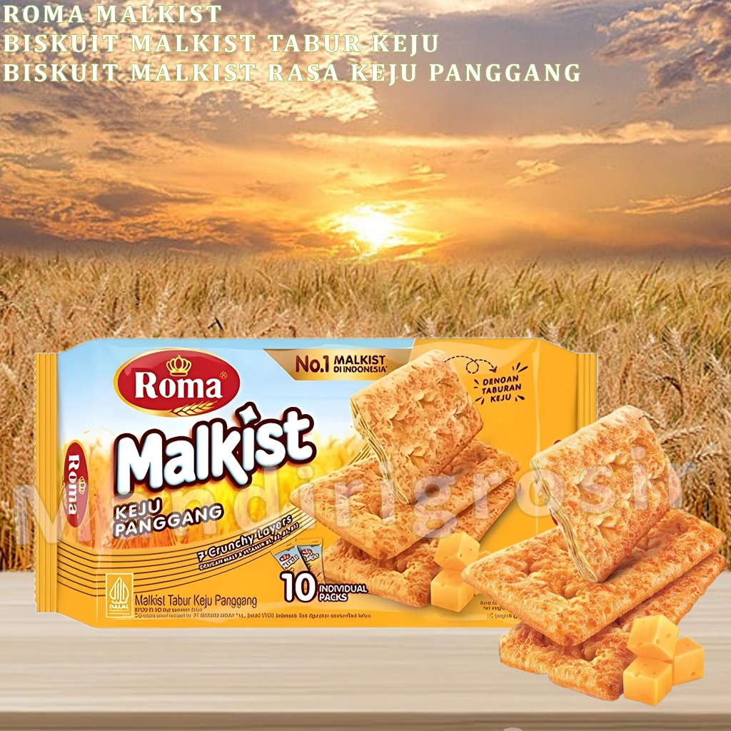 Jual Biskuit Malkist * Biscuit Roma Malkist * Biskuit Tabur Keju ...