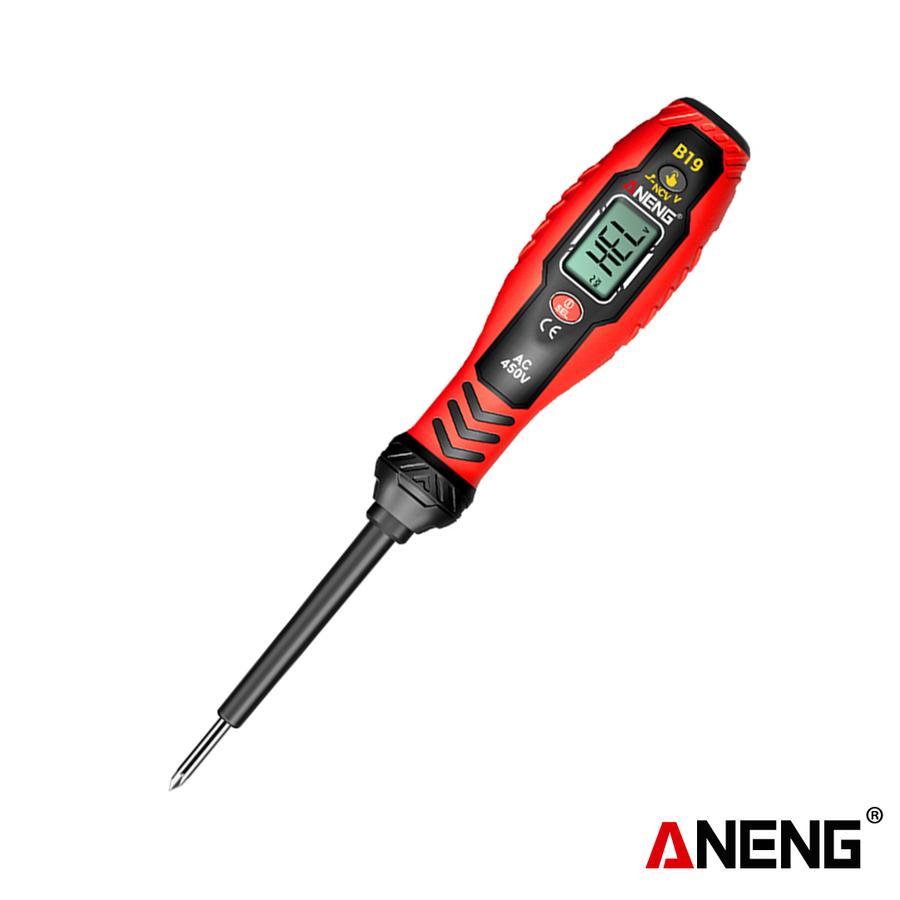Jual Aneng B19 Digital Tespen 30-1000V Voltage Detector Buzzer Alarm ...
