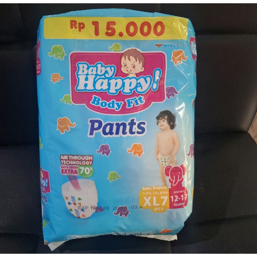 Jual Baby happy M9 L8 XL7 S6+2 M6+1 XXL6+1 kemasan ekonomis exp 2028 Promo!! | Shopee Indonesia