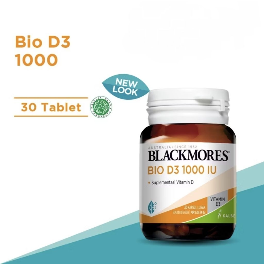 Jual Blackmores Bio D3 1000 IU Isi 30 tablet | Shopee Indonesia