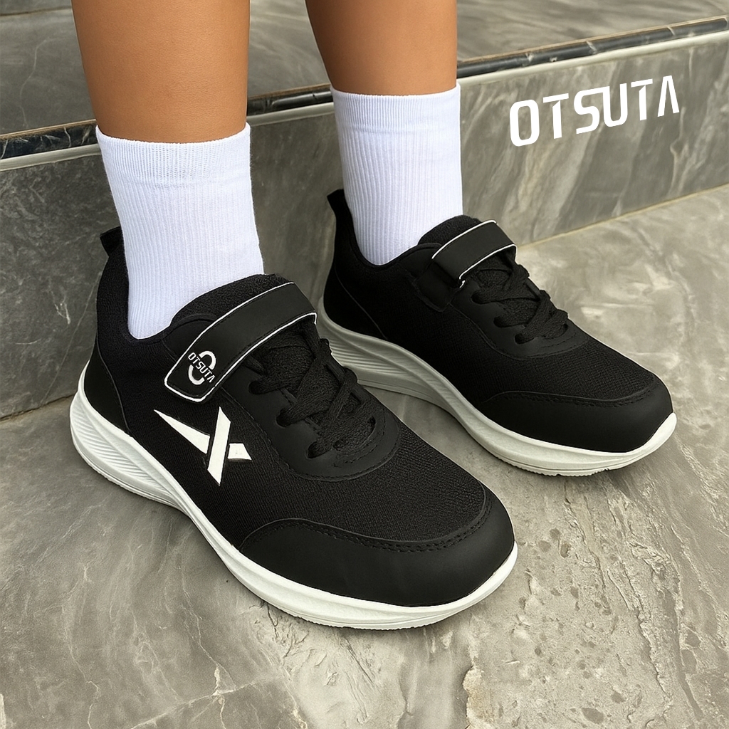 Jual OTSUTA Sepatu Anak Laki-laki & Perempuan Model Velcro + Tali ...