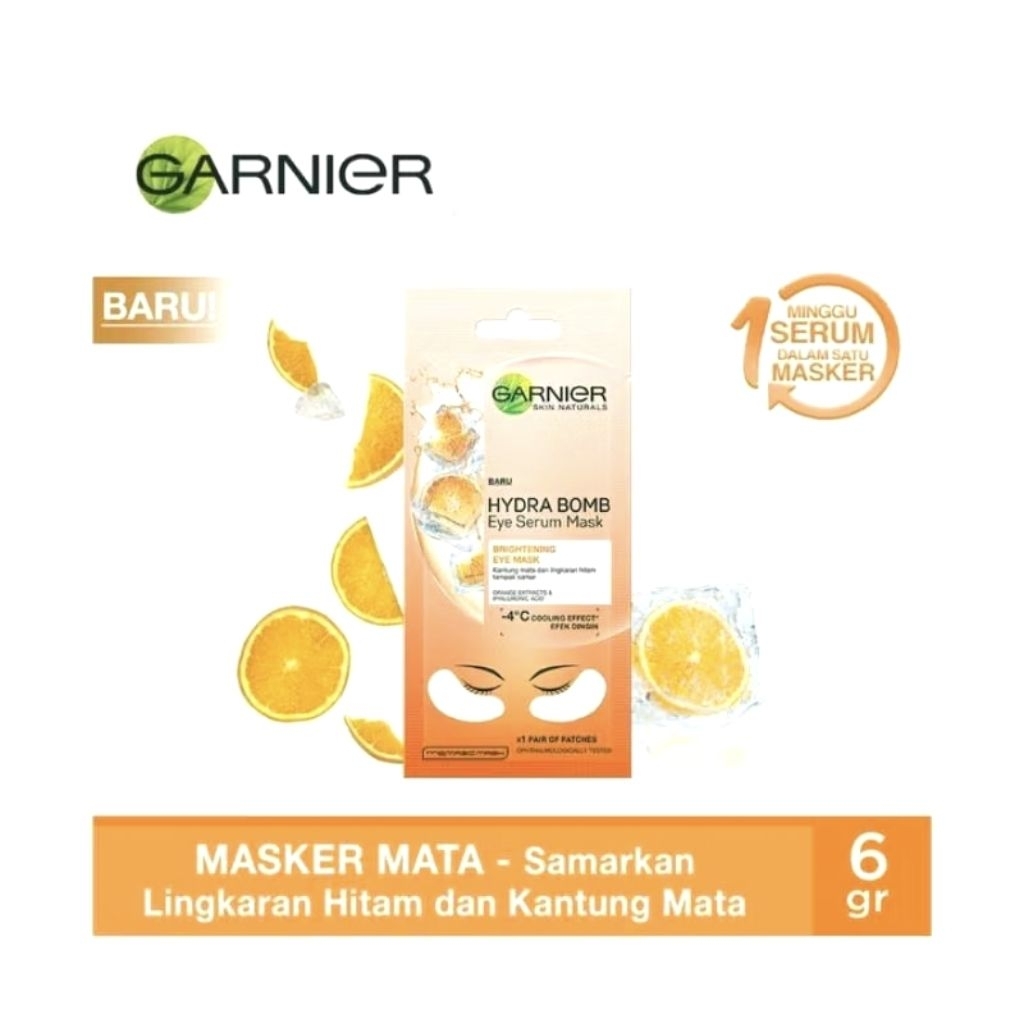 Jual Garnier Eye Serum Mask Hydra Bomb 6g | Shopee Indonesia