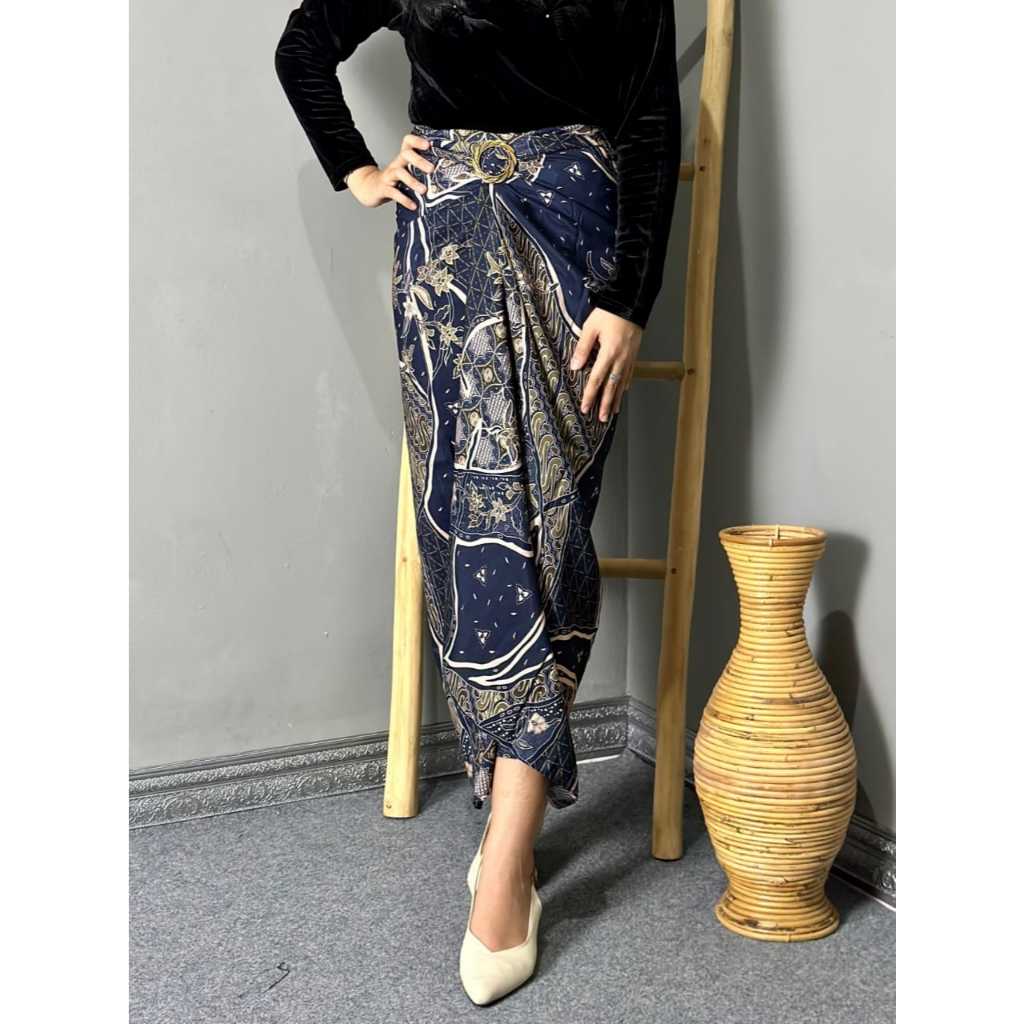 Jual Rok Lilit Batik Premium Bahan Katun Nyaman dan Enak dipakai ...