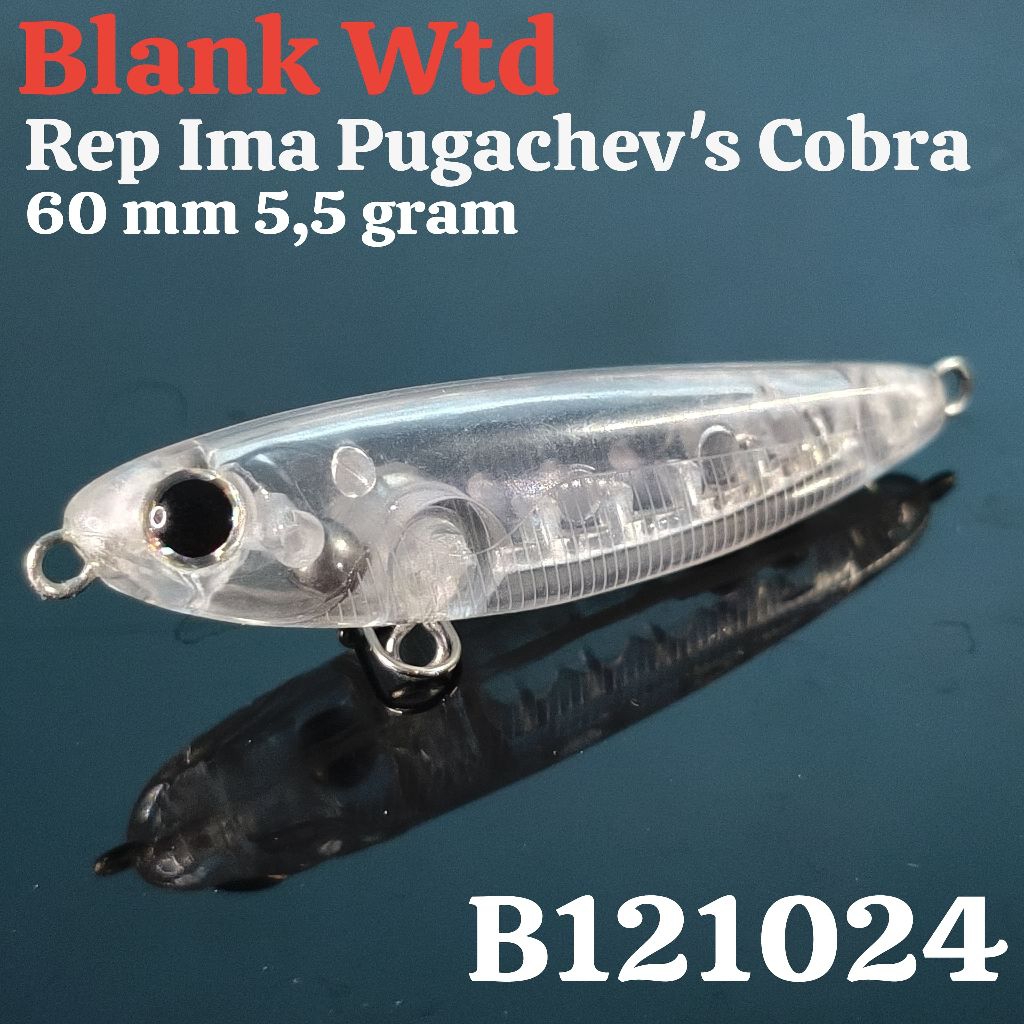 Jual Lure Blank Wtd Ima Cobra 60s Floating 60mm 5,5gram Free Mata ...