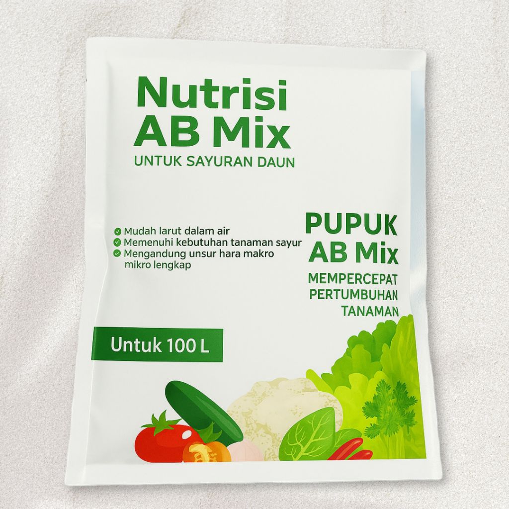 Jual Nutrisi AB Mix Hidroponik / Pupuk Hidroponik - Terravin | Shopee ...