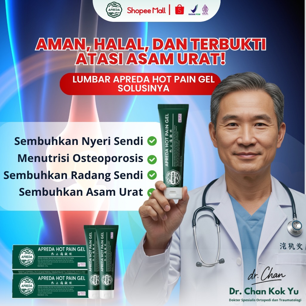 Jual Cream Lumbar Hot Pain gel Spine Cooling Gel Asam Urat Cedera ...